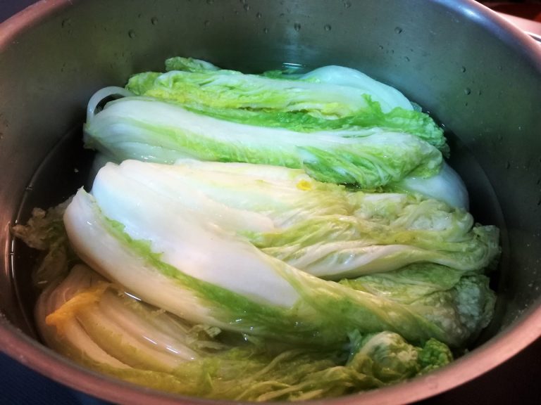 Receta de kimchi de col china de mi amiga coreana | Umami Madrid