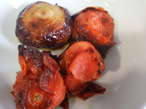 tomates chamuscados | Umami Madrid